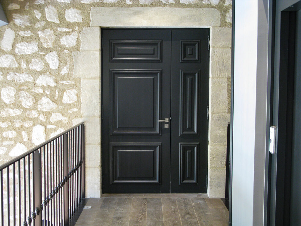 Porte palière, porte EI30 HAUSSMANIENNE - Atelier Bertoli Portes et ...